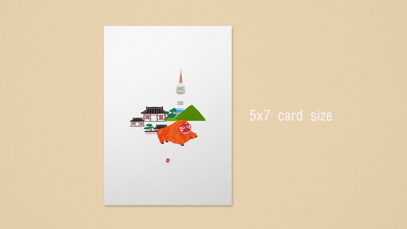 Seoul Wall Art Seoul Art Print Korean Wall Art Korean Art - Etsy