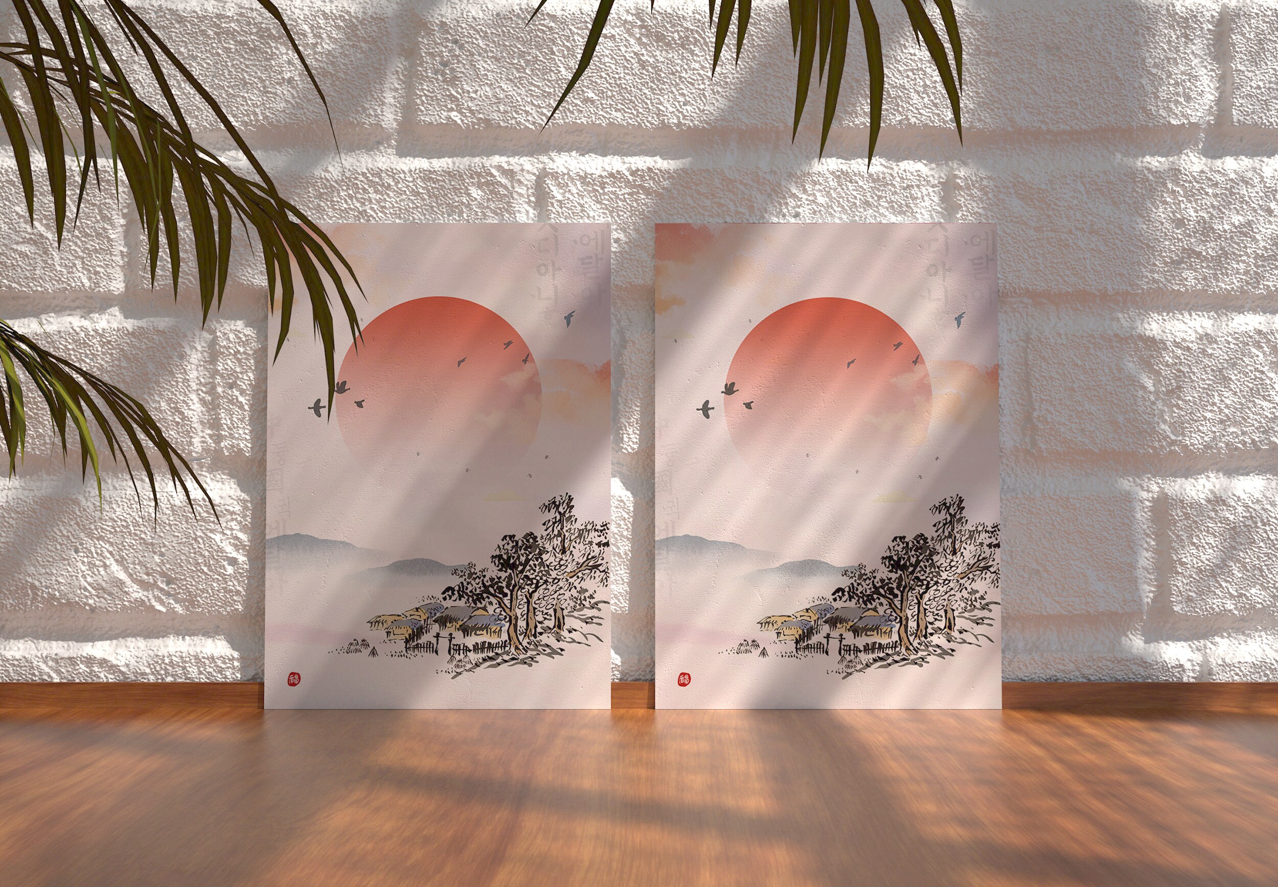 Korean Art Asian Art Asian Art Print Asian Art Poster - Etsy