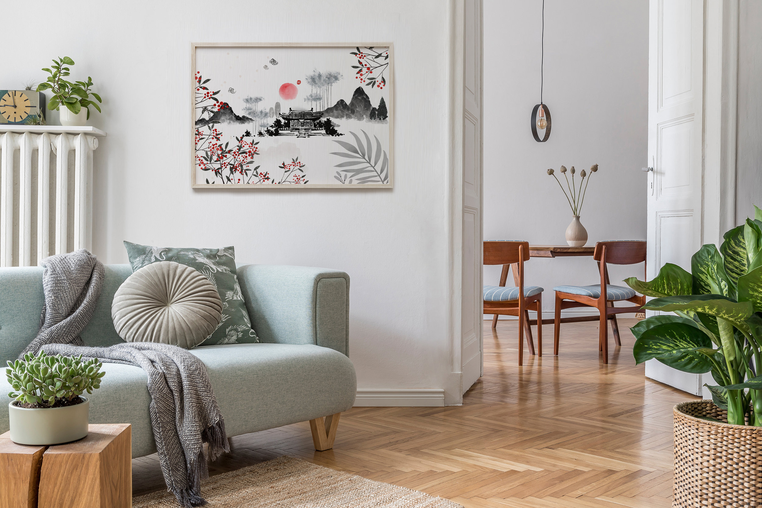 Korean Wall Art Korean Art Print Korean Art Poster Korean - Etsy