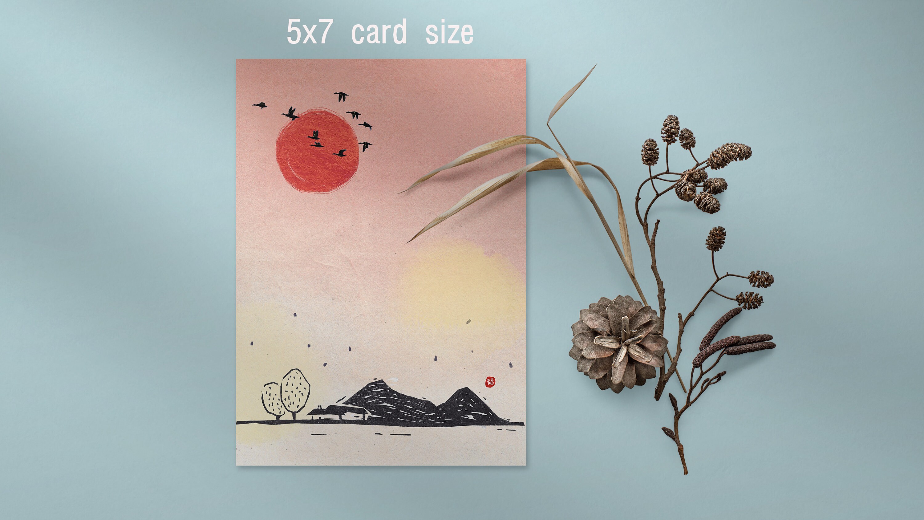 Korean Art Asian Art Asian art print Asian art poster | Etsy