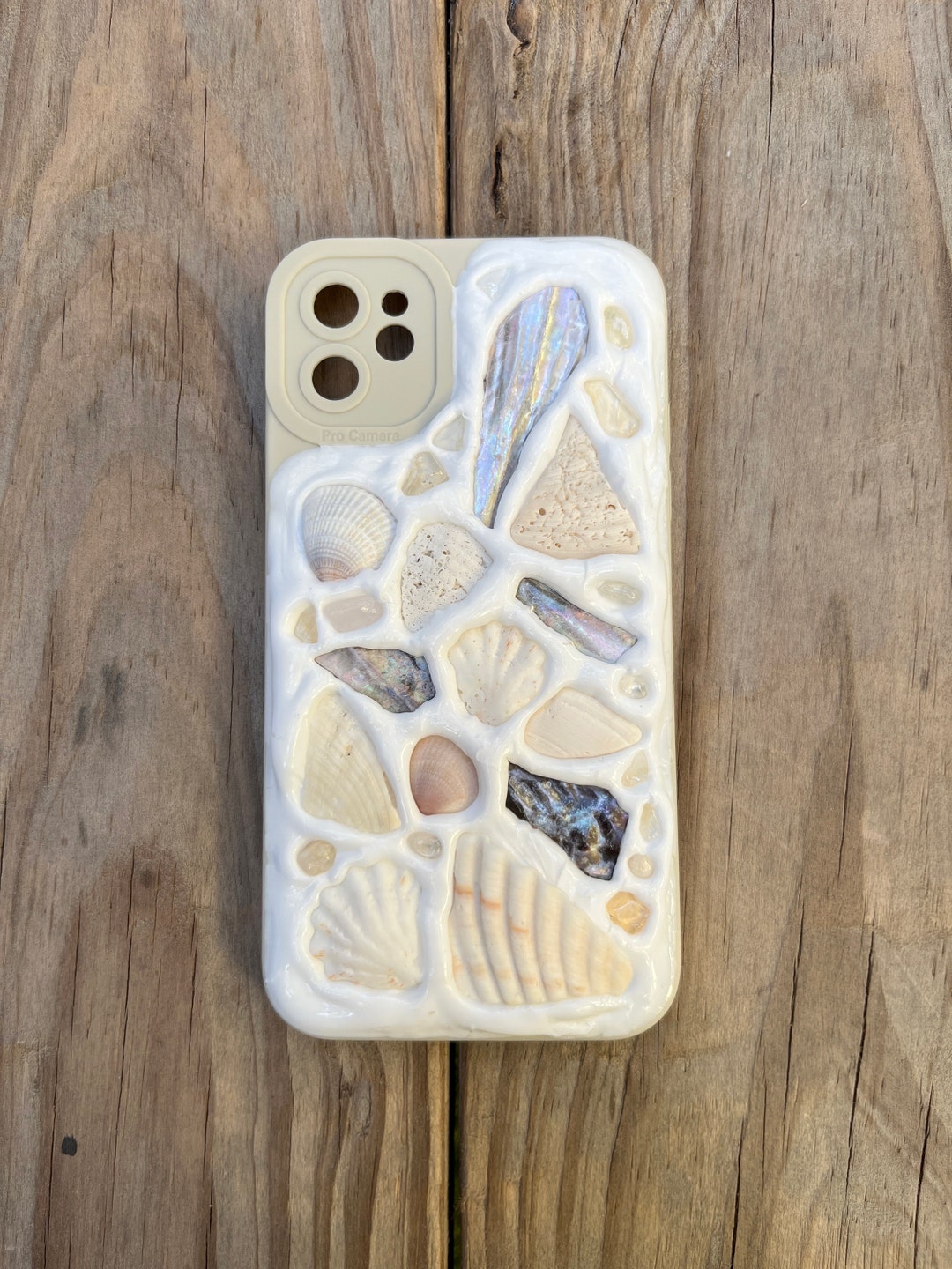 Handcrafted Organic Seashell iPhone Case - Etsy