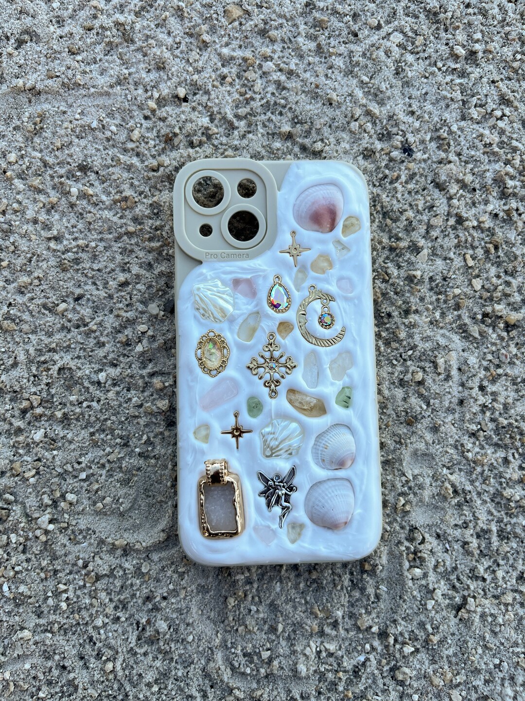 Handmade Celestial Seashell iPhone Case - Etsy