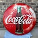 Coca-cola Button 36 Inch Original 1953 - Etsy