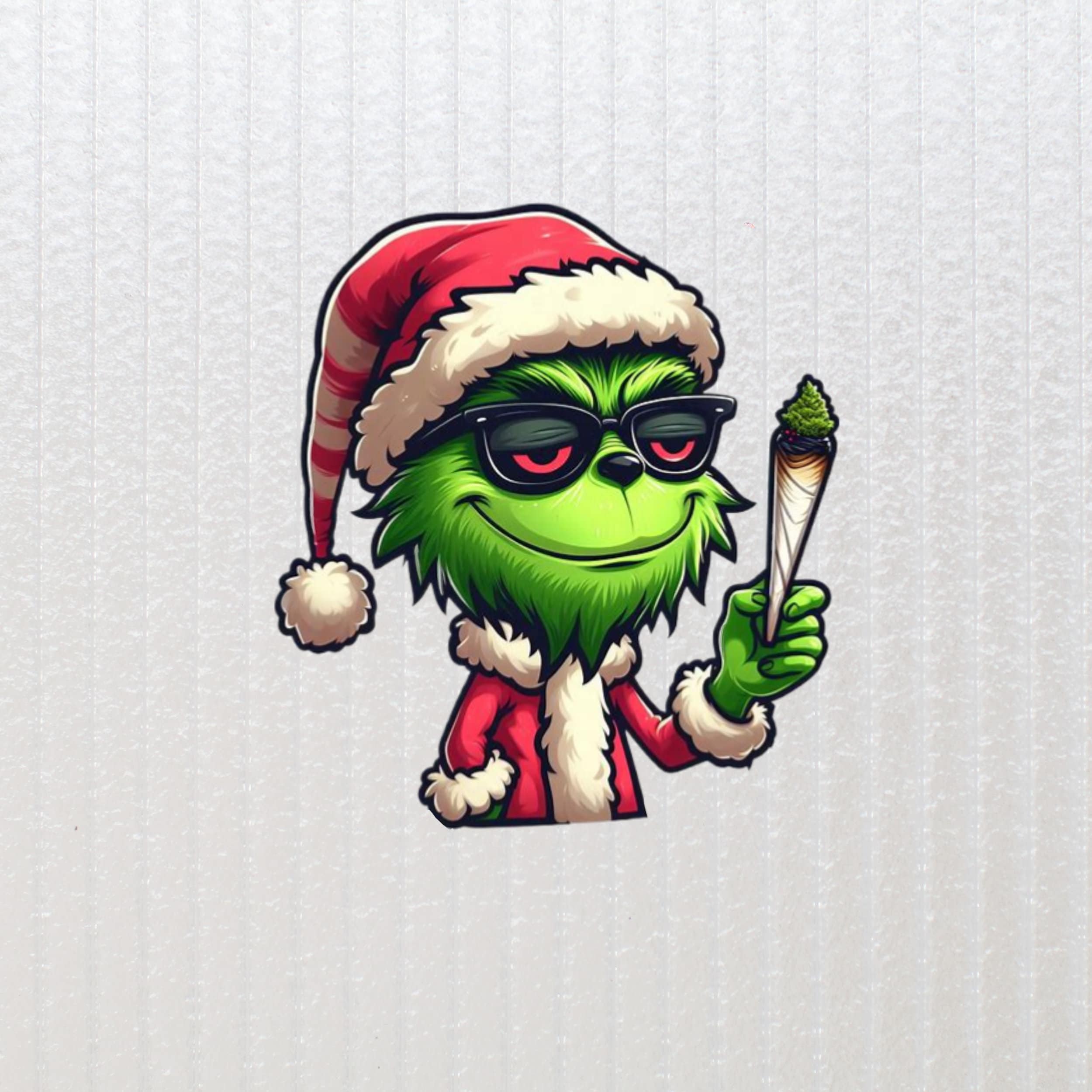 Stoner Grinch Png, High Grinch Files, Stoner Grinch Sublimation Digital ...