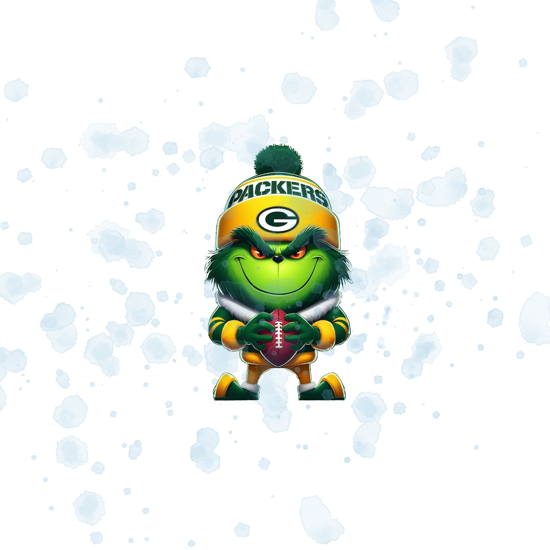 Packers Grinch Png Grinch Football Digital File Sublimation - Etsy