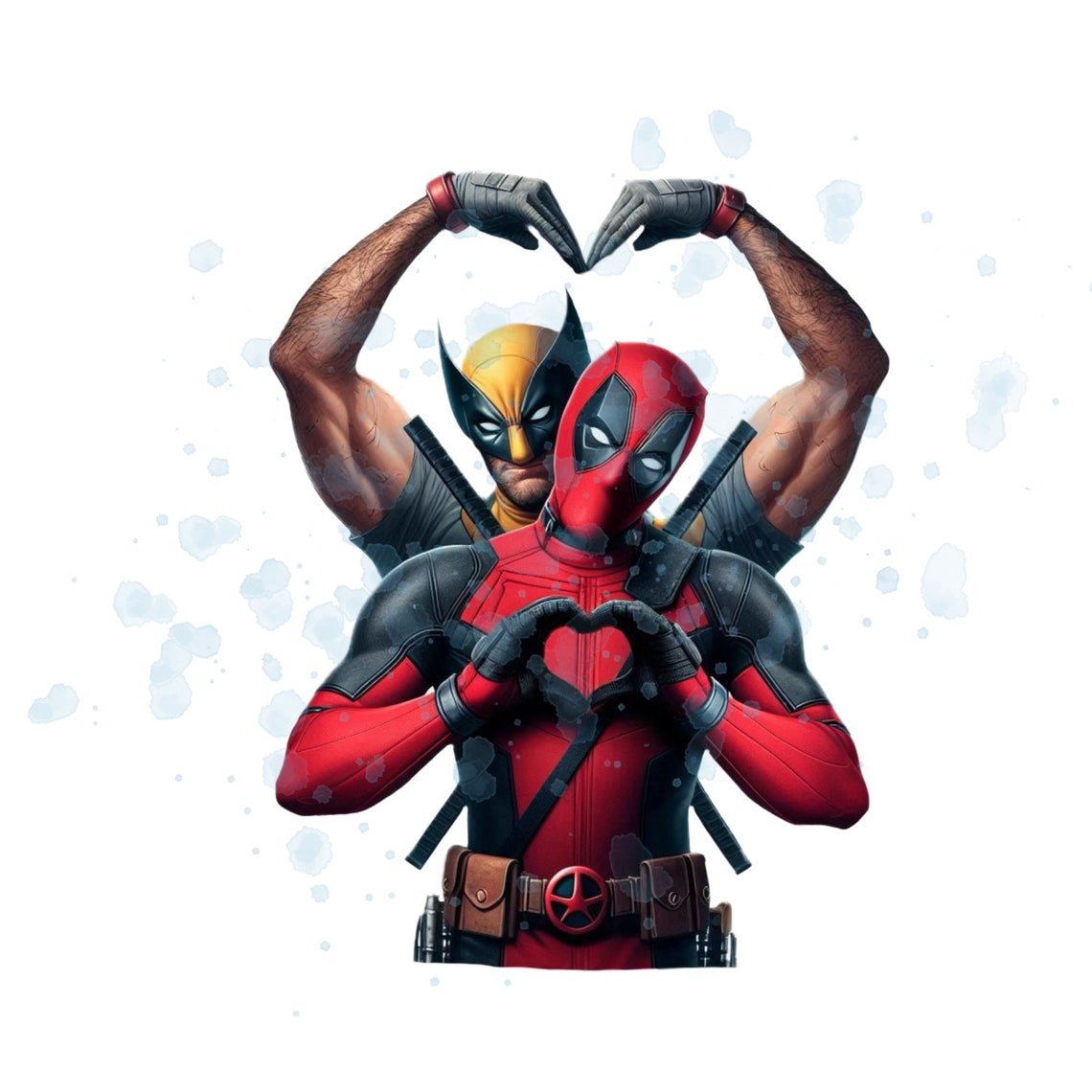 Deadpool and Wolverine Digital Files, Deadpool PNG, Wolverine Png Files ...