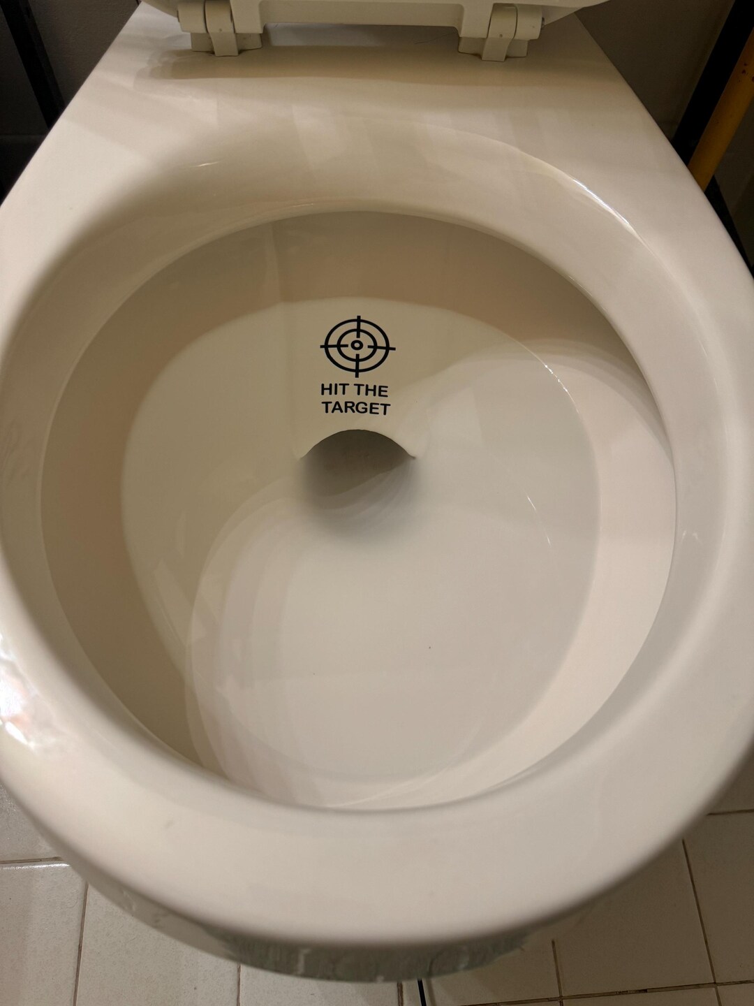 The aim Game Sticker. Toilet Game Sticker, Target Toilet Sticker ...