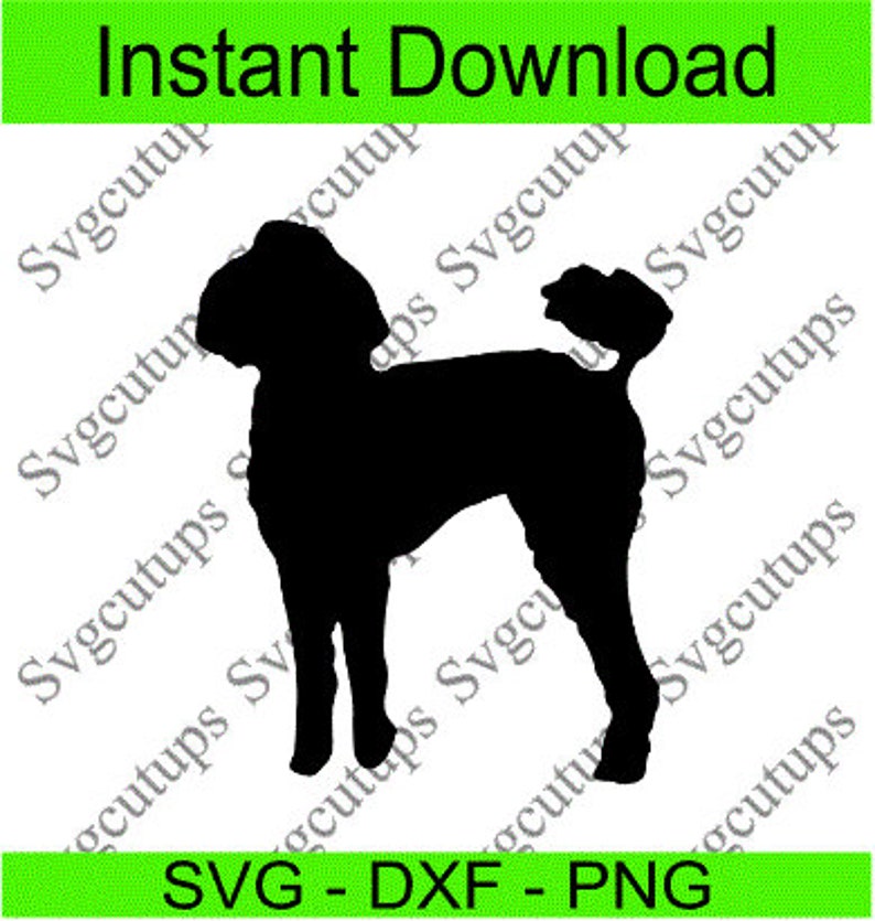 Standard Poodle Decal Set, Poodle Svg, Poodle Dxf, Poodle Png, Poodle ...