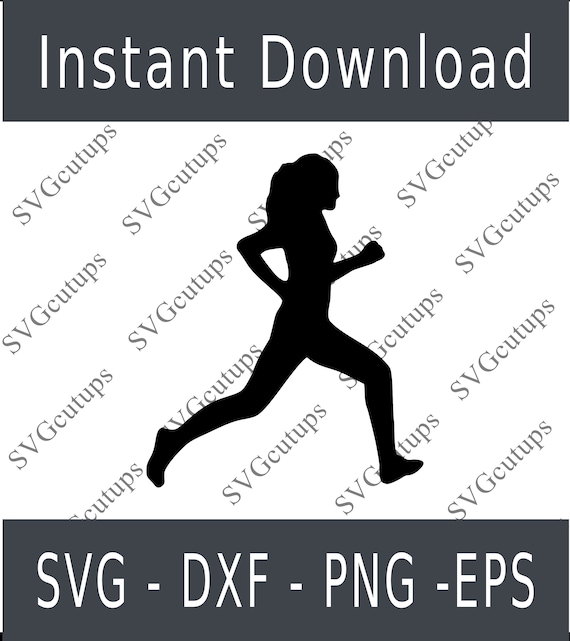Running Woman Svg Runner Svg Running Svg Workout Svg | Etsy UK