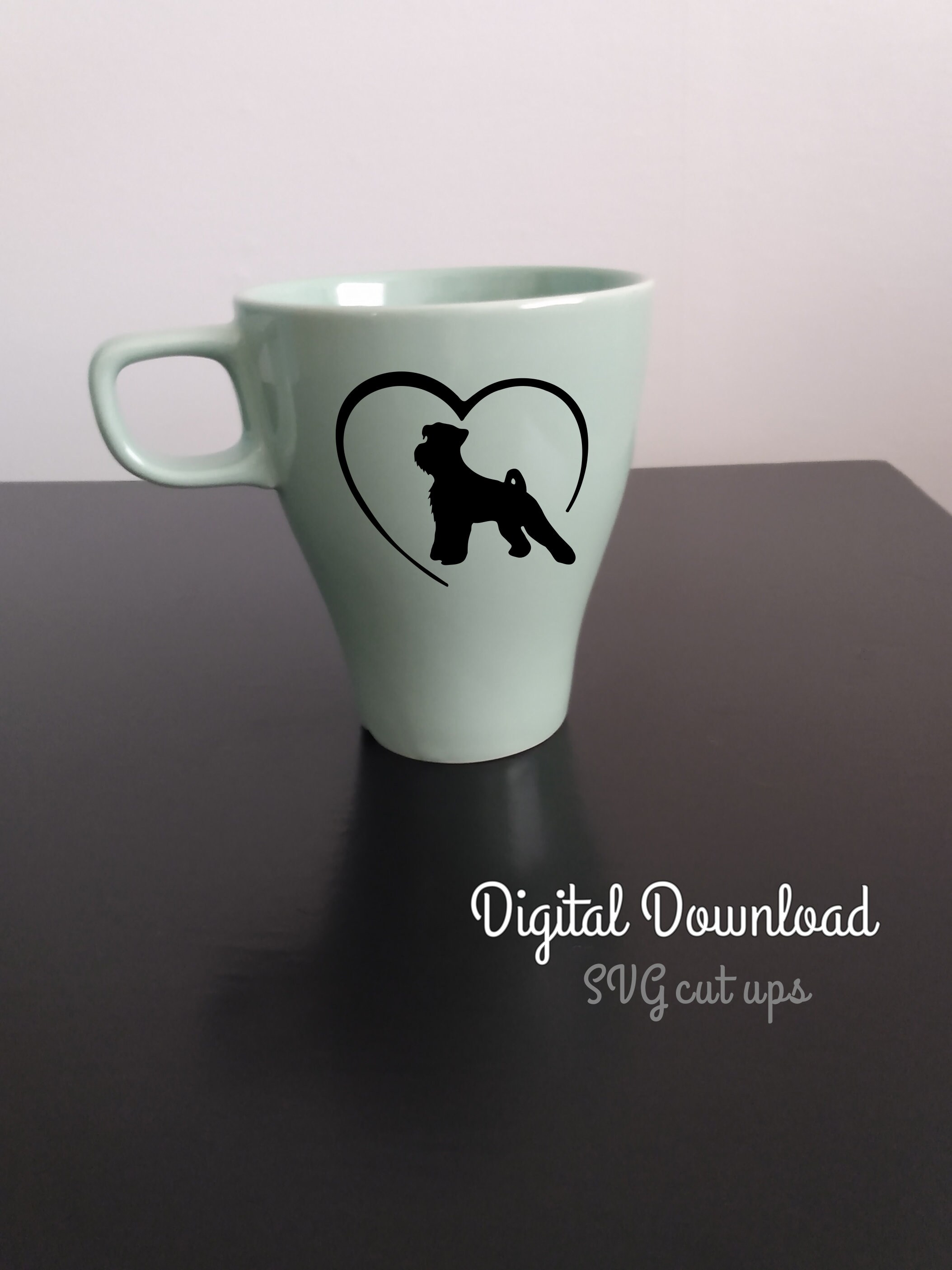 Schnauzer Decal Set Svg Schnauzer Svg Eps File Dxf File - Etsy