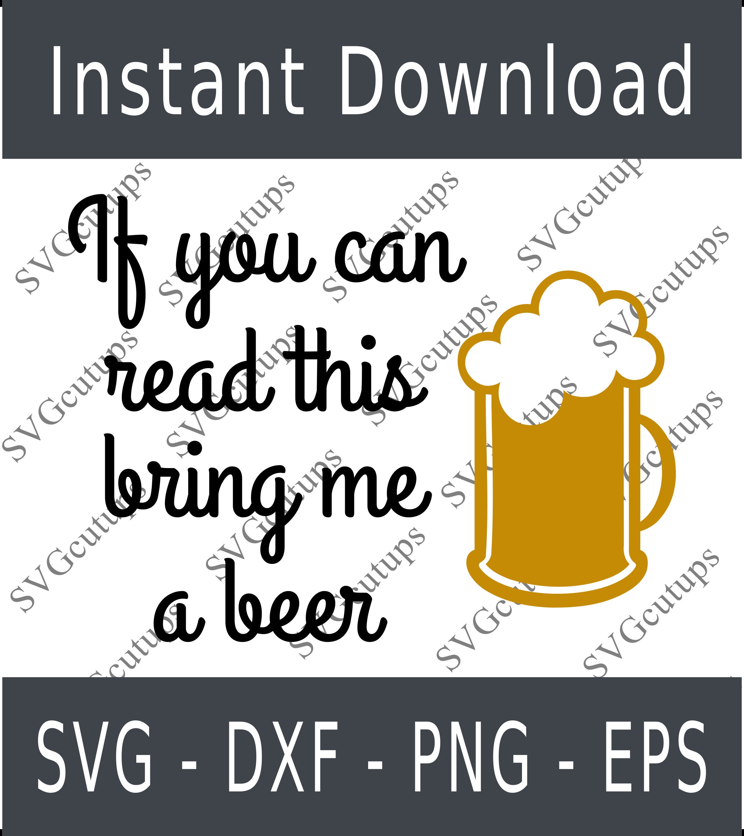 Beer Coaster Svg, If You Can Read This Bring Me a Beer Svg, Beer Svg ...