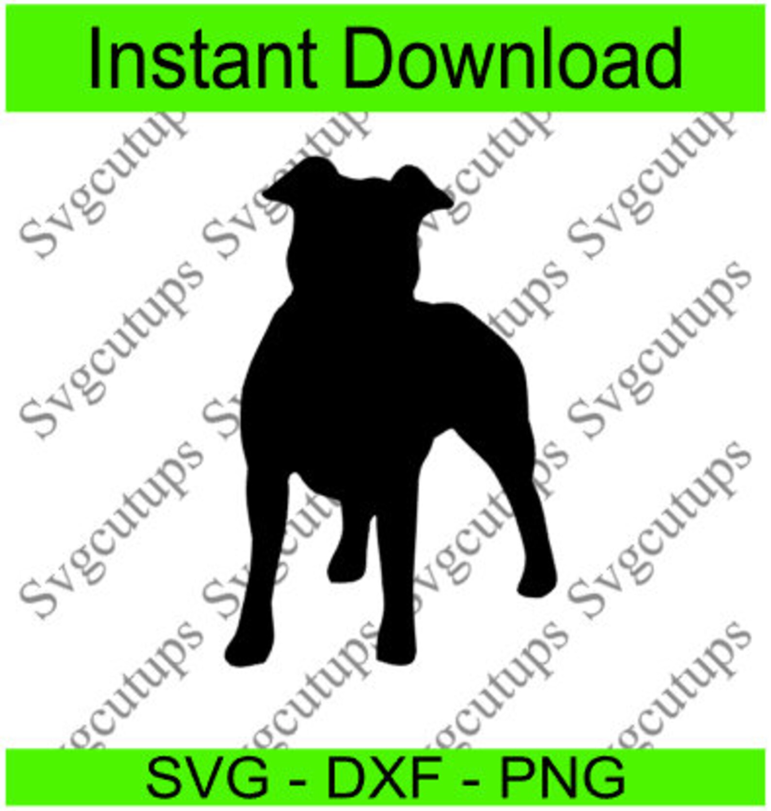 Pit Bull Decal Set Svg, American Pit Bull Svg, Pit Bull Dxf, Pit Bull ...