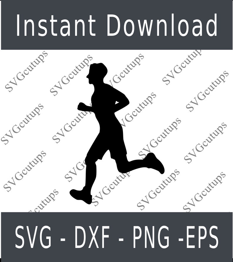 Guy Running Svg Man Running Svg Runner Cut File Running - Etsy Canada