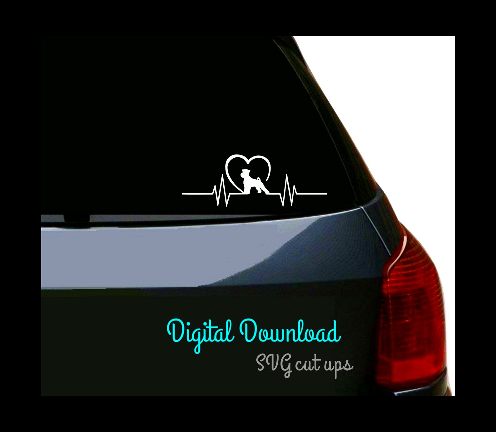 Schnauzer Decal Set Svg Schnauzer Svg Eps File Dxf File | Etsy