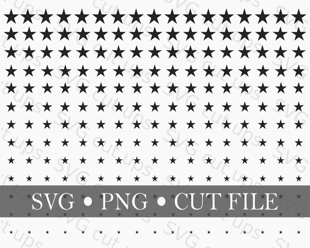 Small Star Gradient, Halftone Pattern, SVG and PNG Files - Etsy