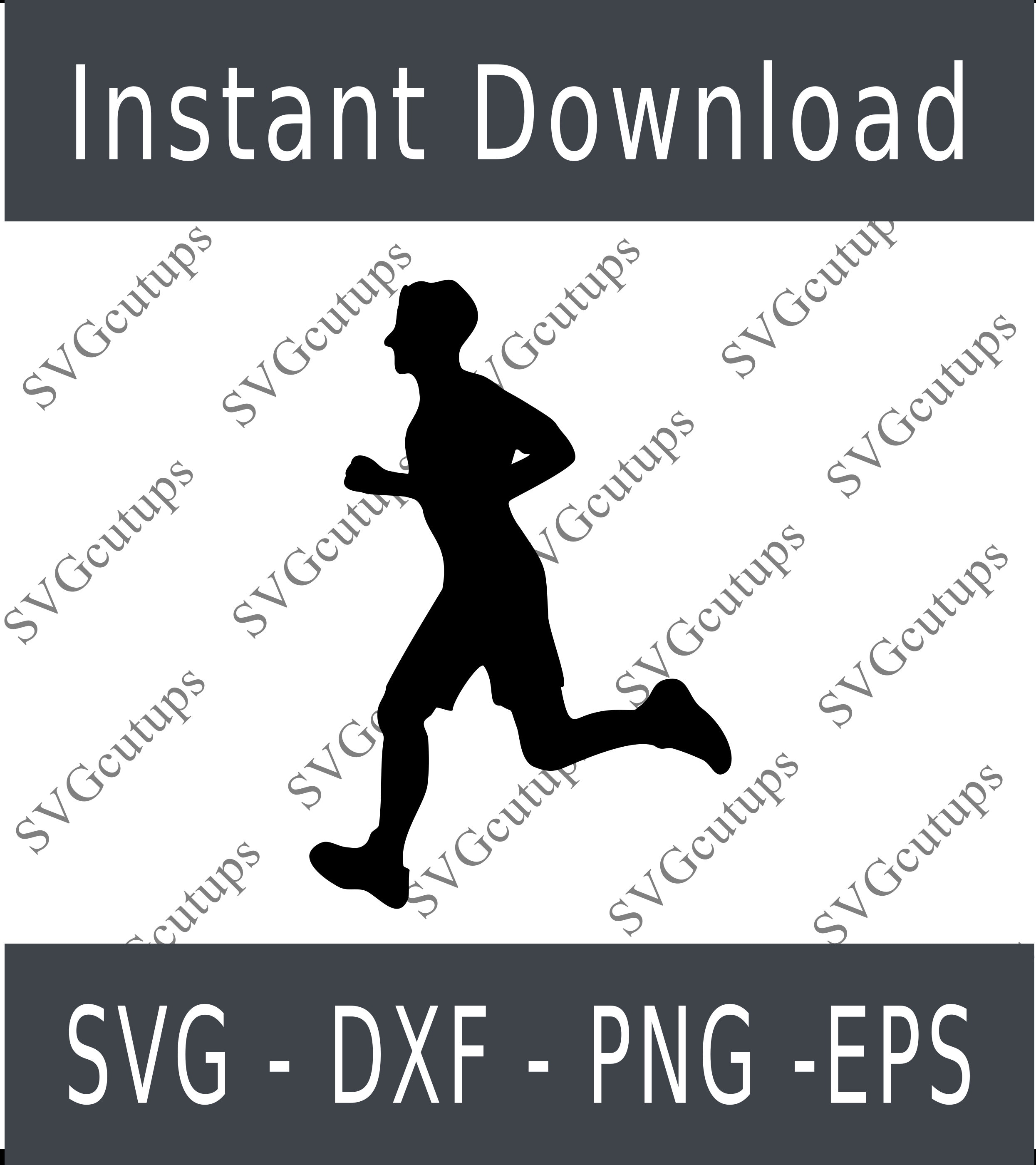 Running Woman Svg Runner Svg Running Svg Workout Svg - Etsy UK