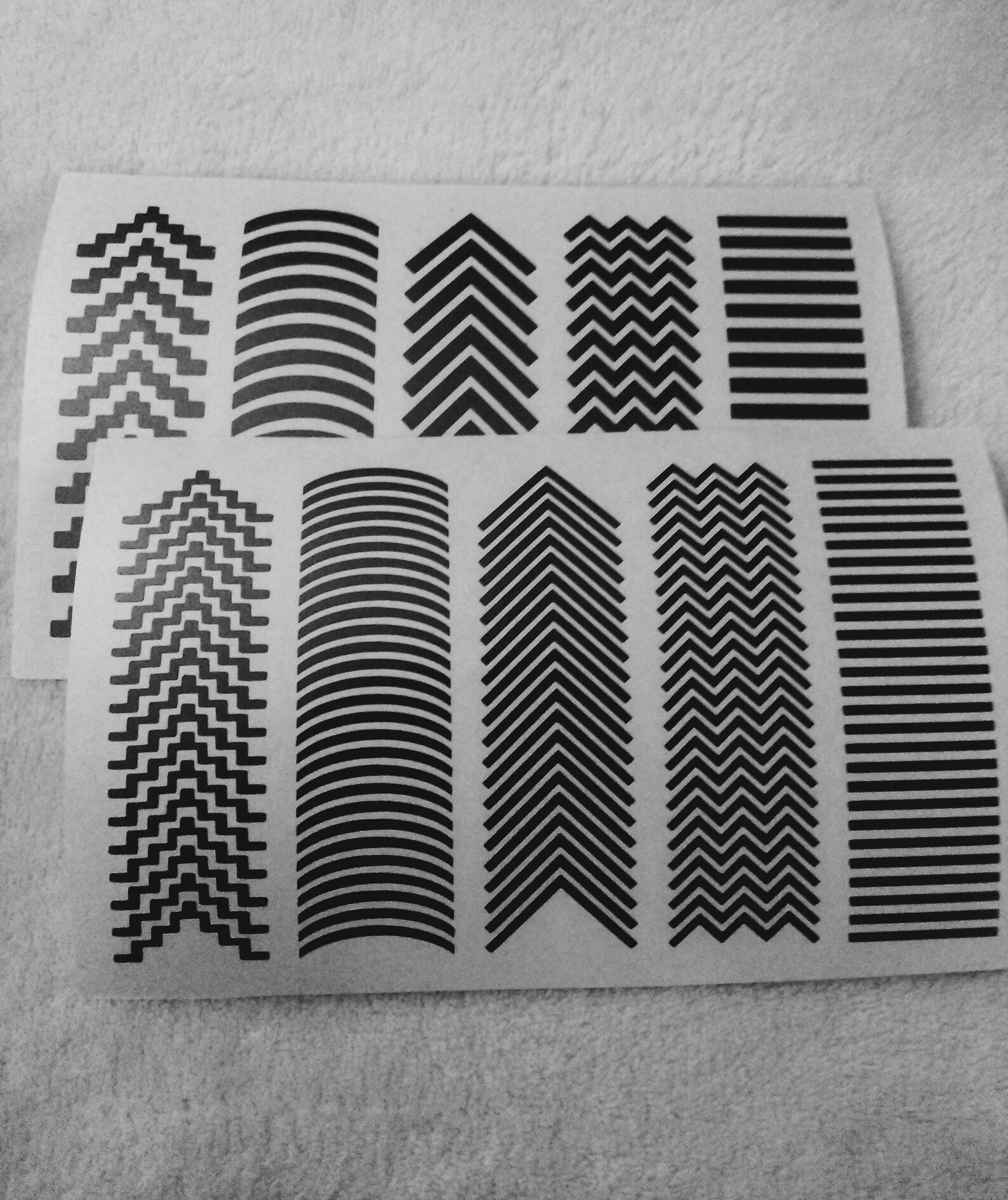 Nail Art SVG File Basic Nail Guides Svg Nail Stencils Svg - Etsy Canada