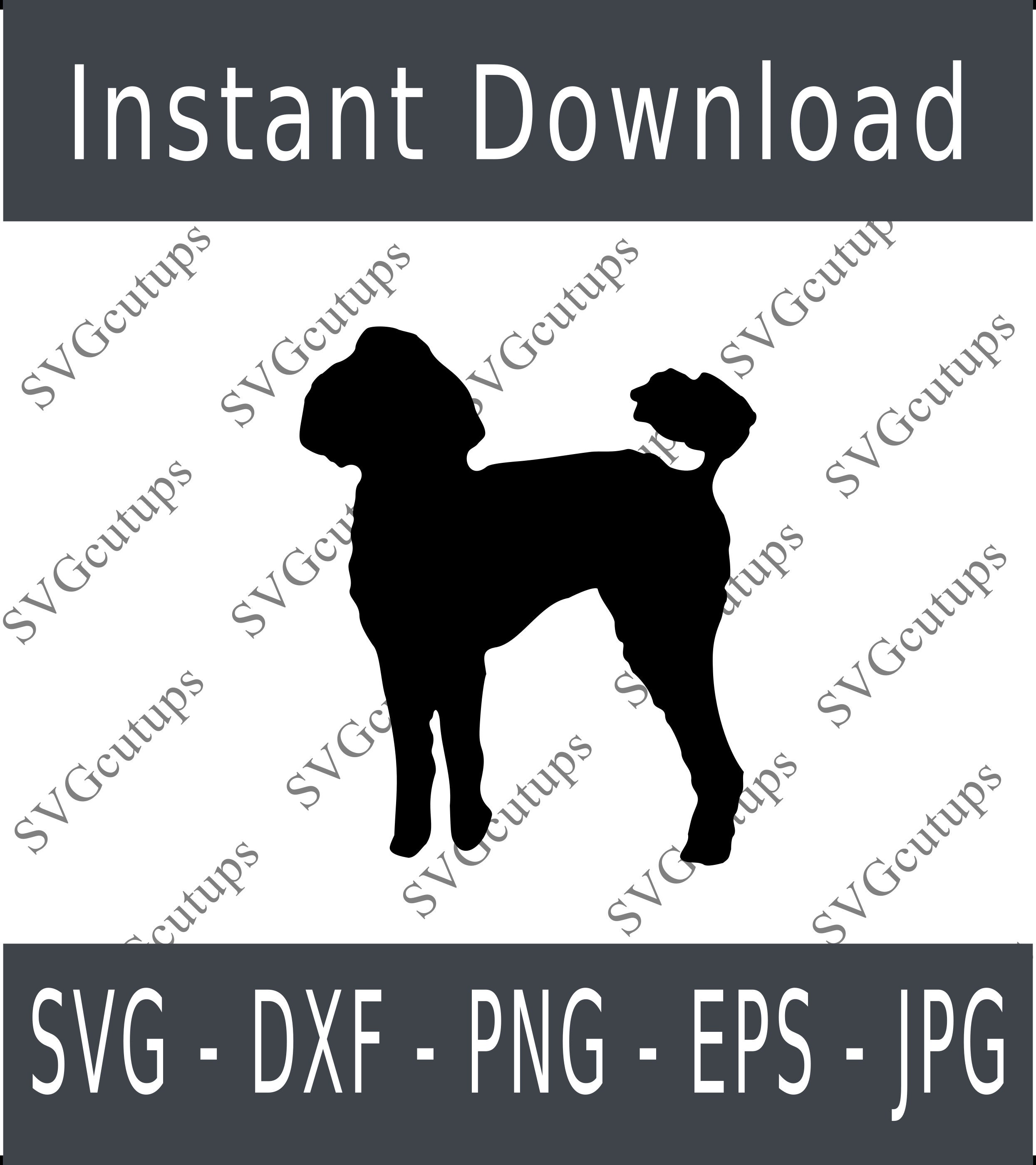 Standard Poodle Svg Poodle Svg Poodle Dxf Poodle Png | Etsy Canada