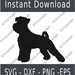 Schnauzer Decal Set Svg, Schnauzer Svg, Eps File, Dxf File, Schnauzer ...