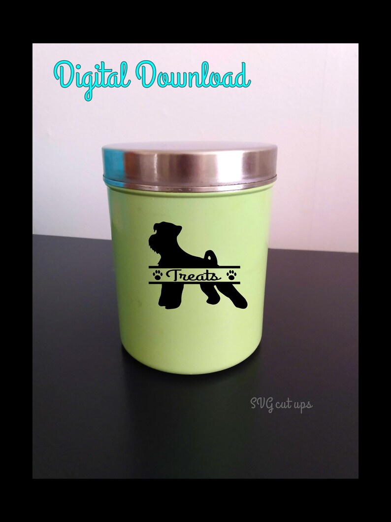 Schnauzer Decal Set Svg Schnauzer Svg Eps File Dxf File | Etsy