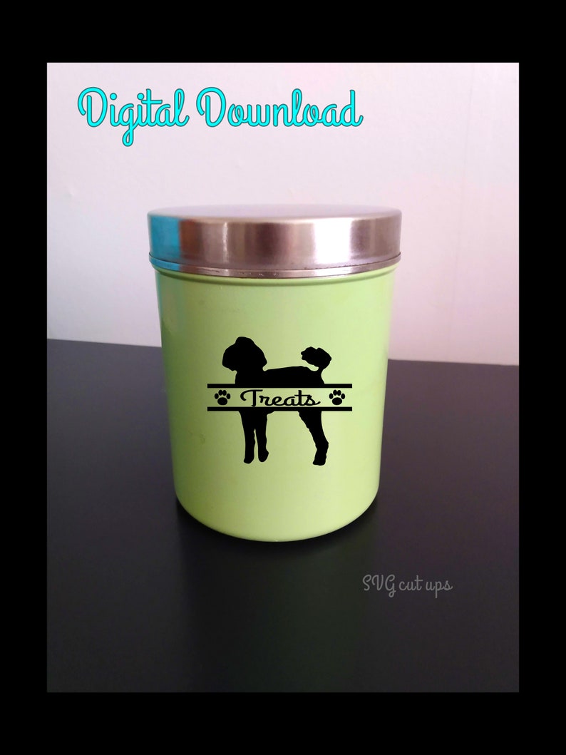 Standard Poodle Decal Set, Poodle Svg, Poodle Dxf, Poodle Png, Poodle ...