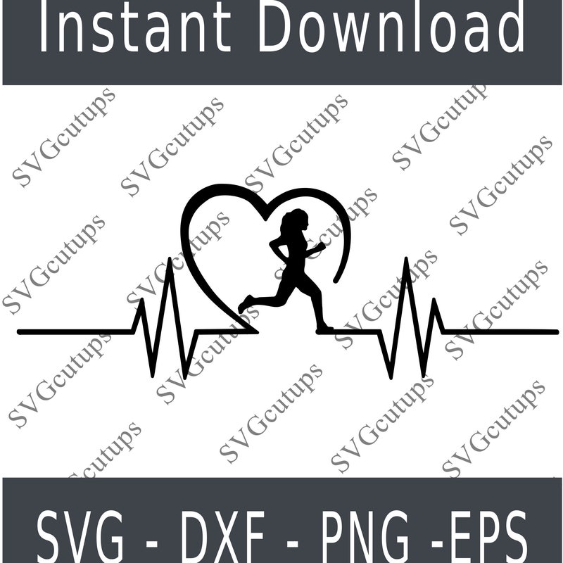 Running Svg - Etsy