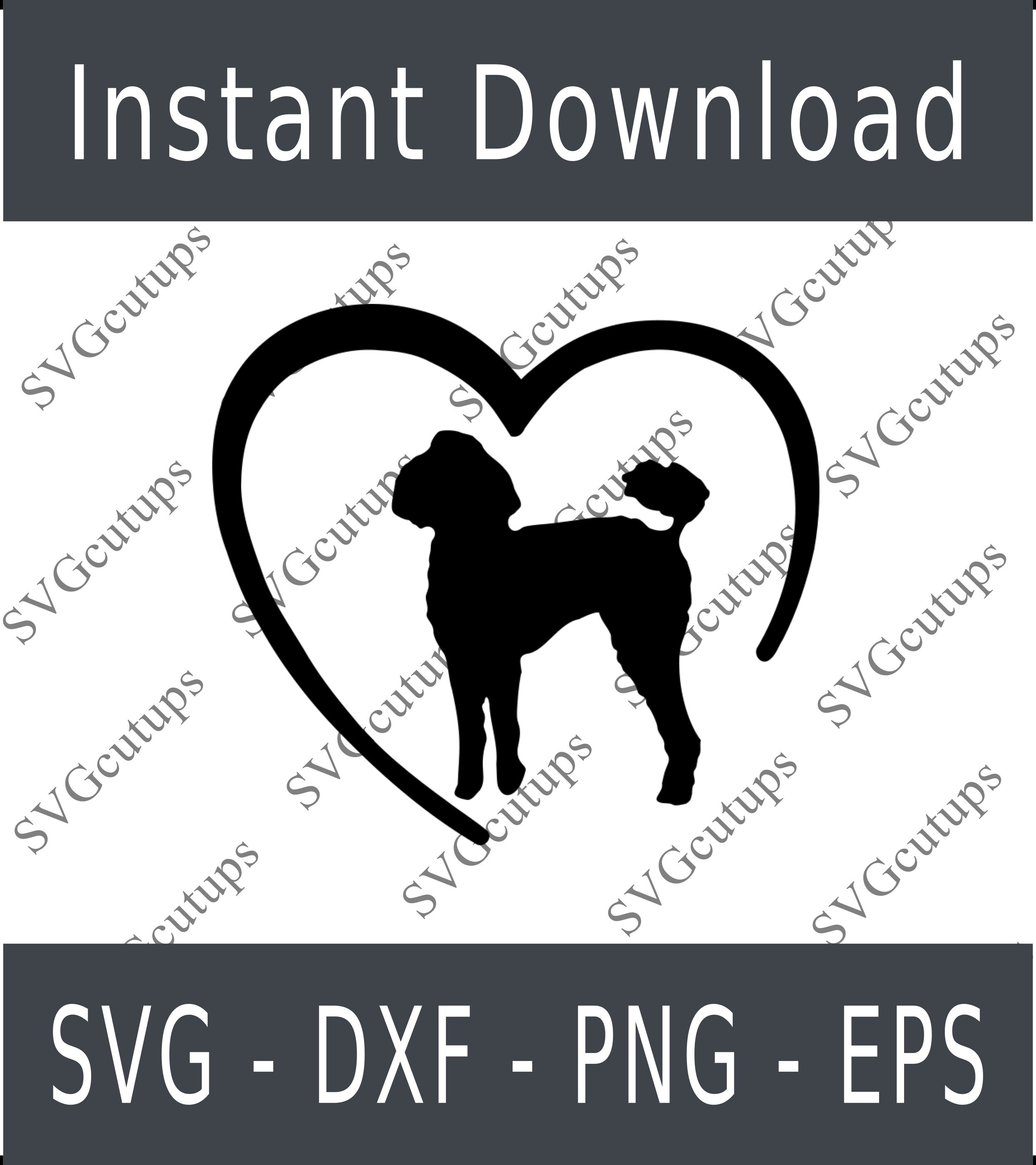 Standard Poodle Svg Poodle Svg Dxf File Poodle Clipart - Etsy Canada