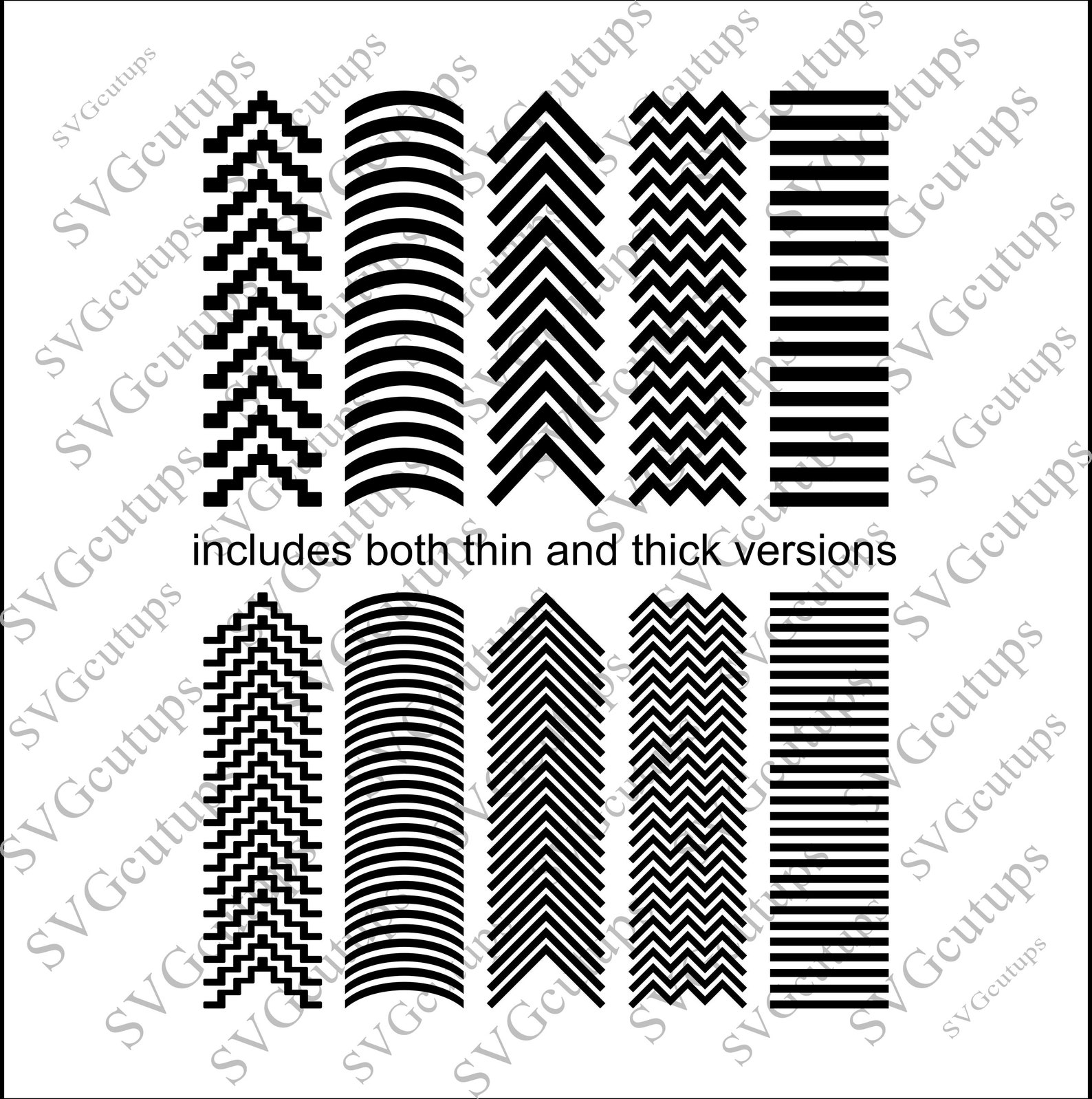 Nail Art SVG File Basic Nail Guides Svg Nail Stencils Svg - Etsy Canada