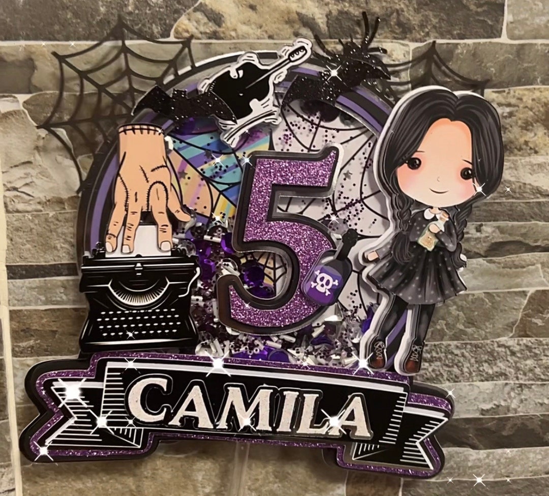 Cake Topper Merlina Cake Decoration Cake Topper PHYSICO - Etsy