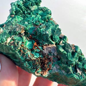 GENUINE MALACHITE Velvet Malachite Raw Malachite Velvet Malachite Large ...