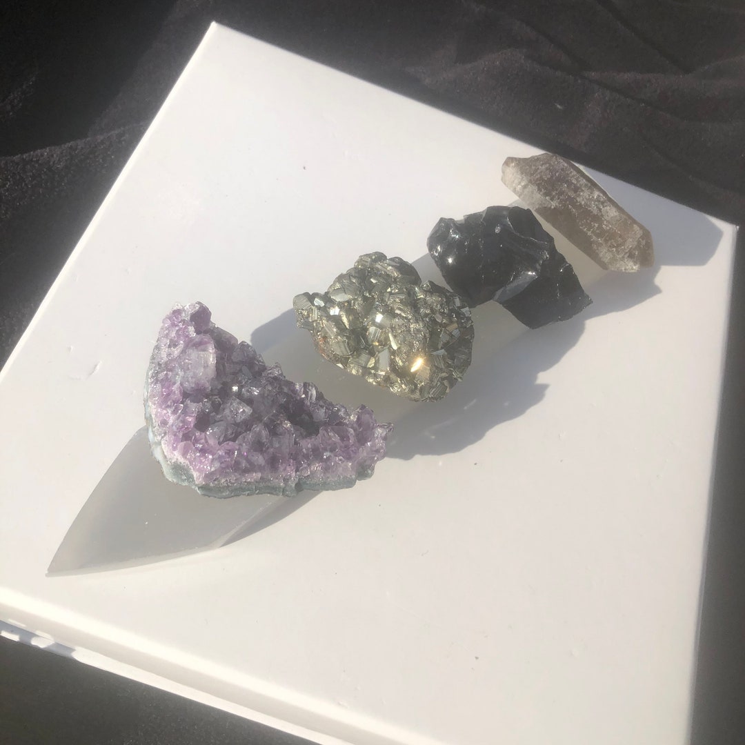 DELUXE Raw Crystals Set Crystals Stone Raw Stone Set Real Crystal ...