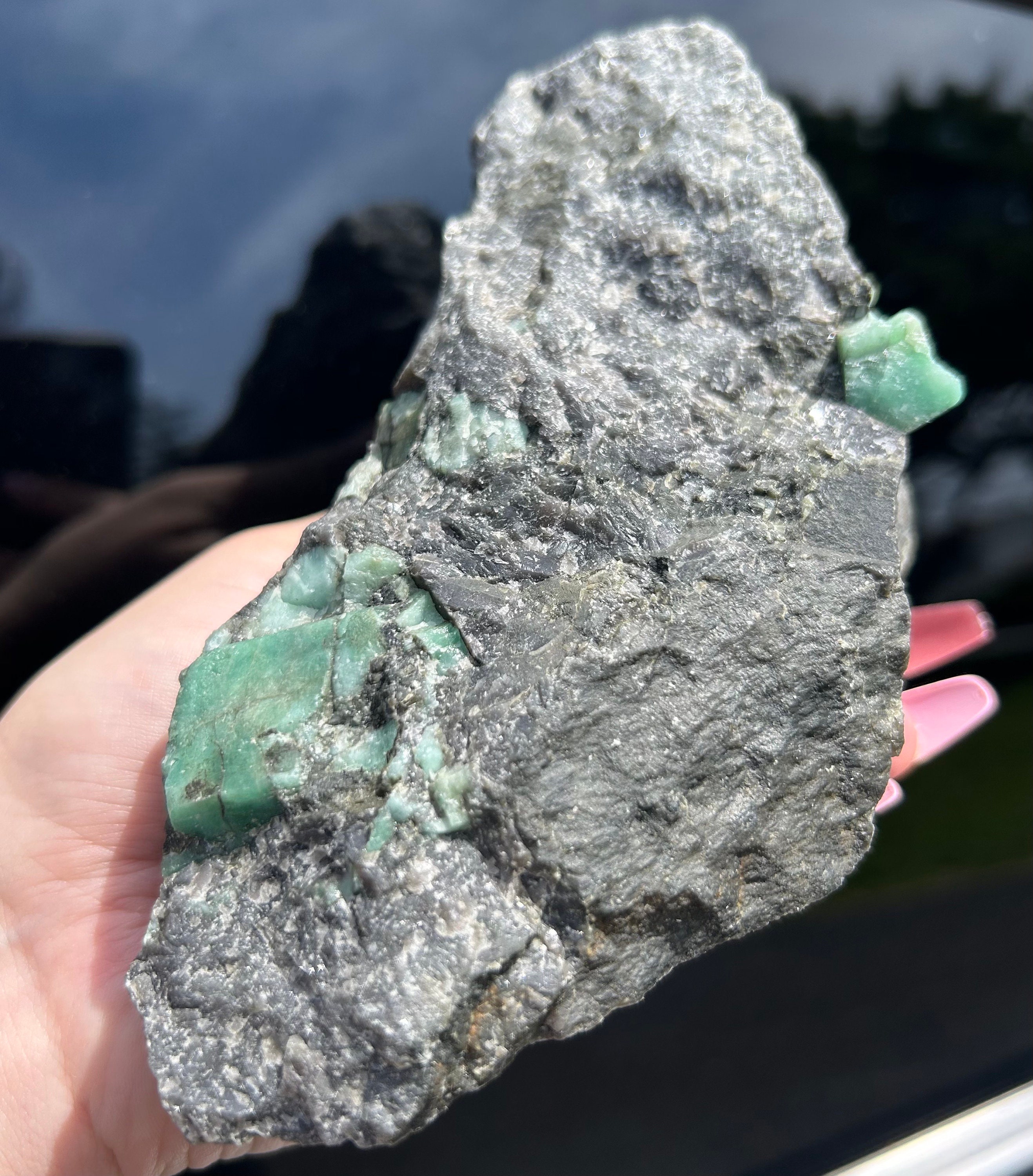 NATURAL EMERALD Rough Emerald Stone Emerald Raw Emerald Rare Emerald ...