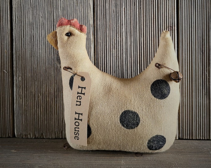 Primitive Chicken,coffee Stained Chicken,primitive Decor,farmhouse Chicken,chickens,farmhouse ...