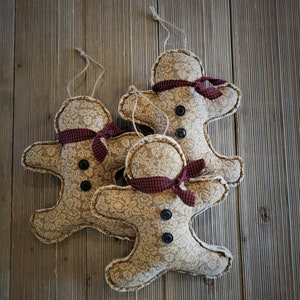 Gingerbread Man,quilted Gingerbread Man,peg Rail Gingerbread Man ...
