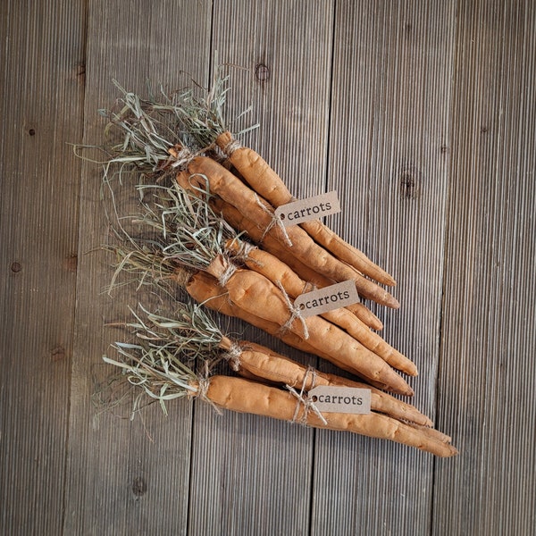 Primitive Carrots - Etsy