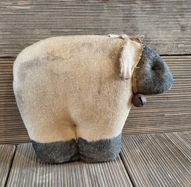 Primitive Sheepstuffed Prim Sheepsmall Sheep Shelf - Etsy