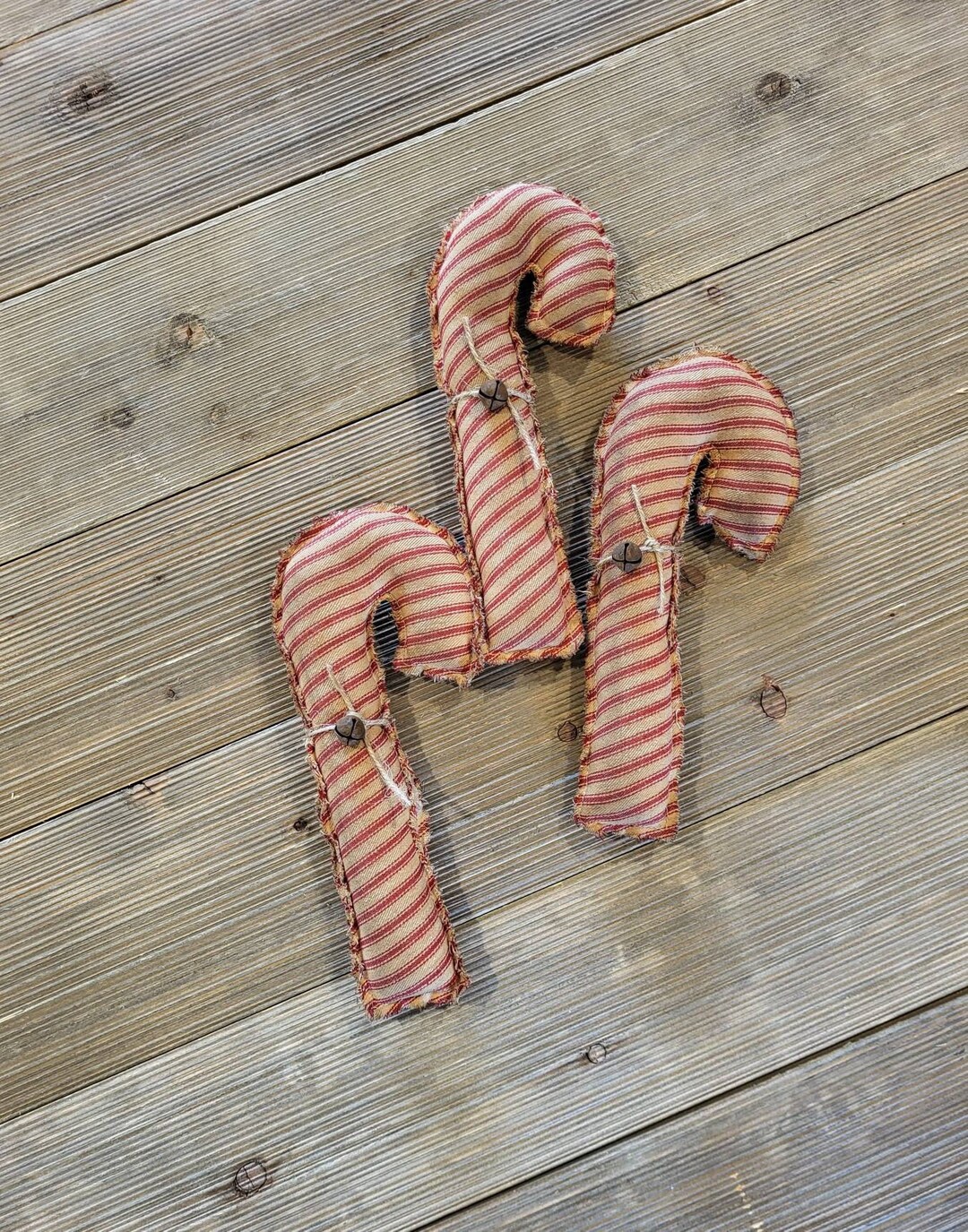 Primitive Candy Canes,stuffed Candy Cane,coffee Stained Candy Cane ...