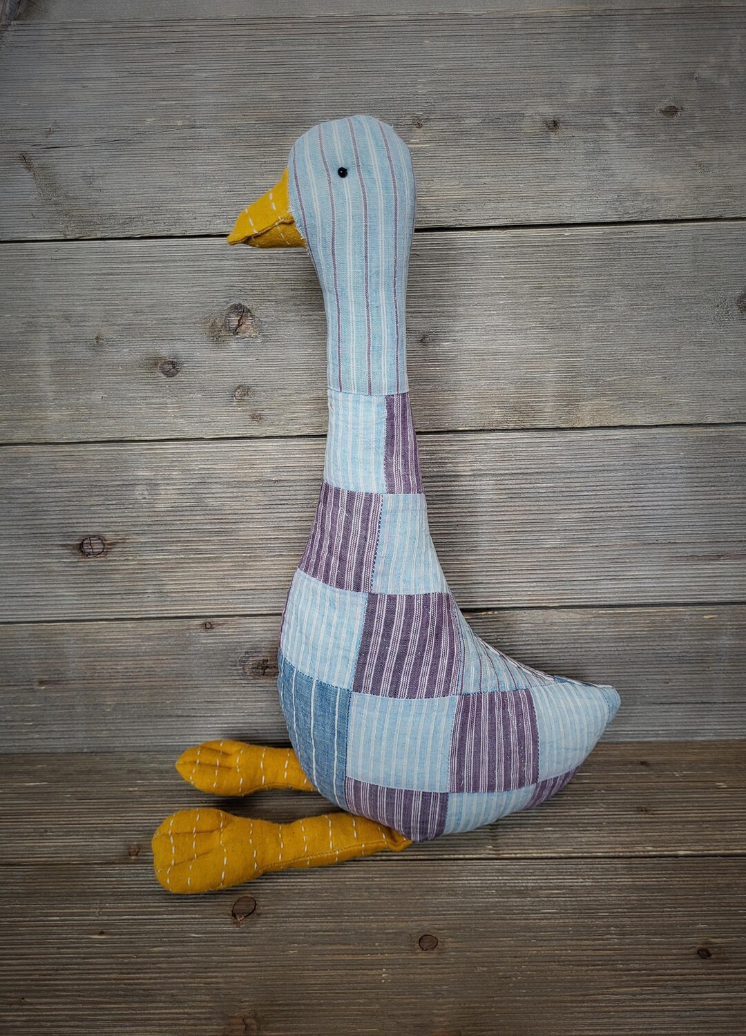 Stuffed Goose,quilted Goose,vintage Quilted Goose,vintage Quilts,goose ...