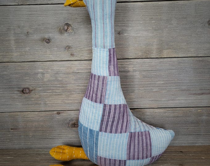 Stuffed Goose,quilted Goose,vintage Quilted Goose,vintage Quilts,goose ...
