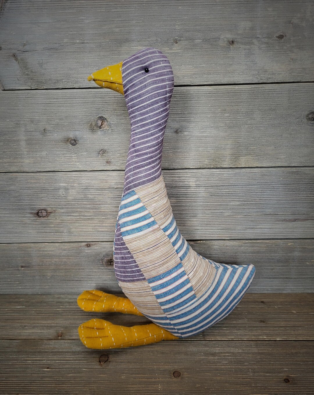 Stuffed Goose,quilted Goose,vintage Quilted Goose,vintage Quilts,goose ...