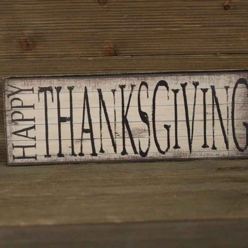 Thanksgiving Signs - Etsy