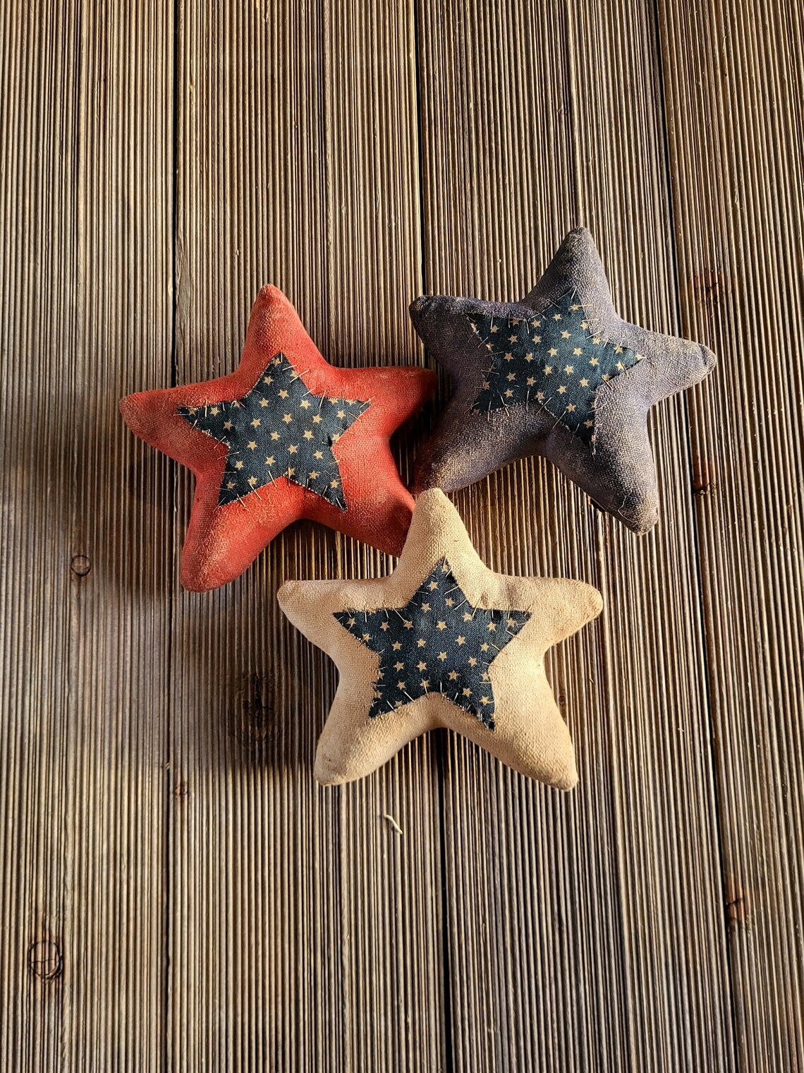 Primitive Patriotic Star,bundle of 3 Stars,americana Decor,star Bowl ...