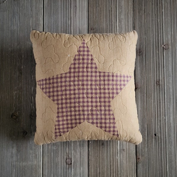 Primitive Pillow - Etsy