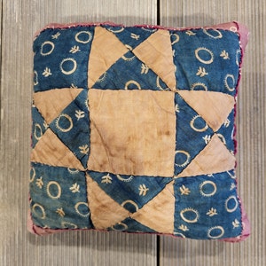 Mini Vintage Quilt Pillows,vintage Pillow,small Pillow Tucks,vintage ...