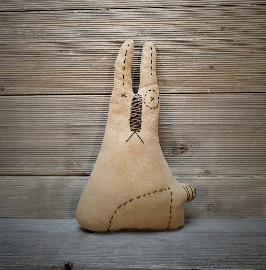 Primitive Rabbit,olde Rabbit,primitive Easter,primitive Decor,coffee ...