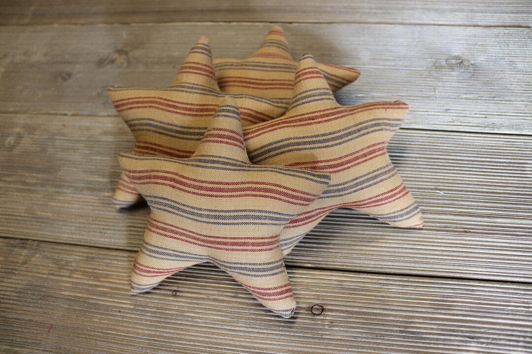 Primitive Star, Stuffed Primitive Star,patriotic Star,americana Decor ...