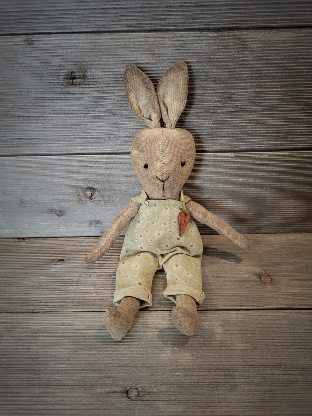 Primitive Rabbit,easter,praire Rabbit,handmade Rustic Rabbit,small ...