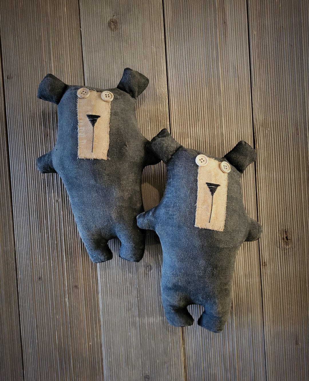 Primitive Teddy Bear,teddy Bear,primitive Decor,coffee Stained Teddy ...