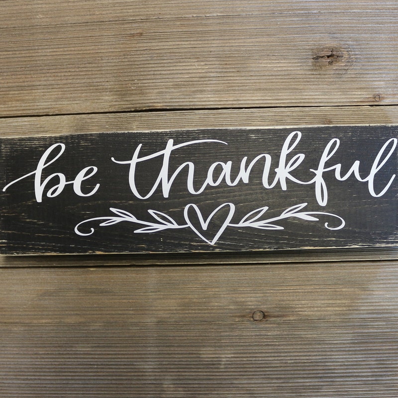 Thankful Sign - Etsy