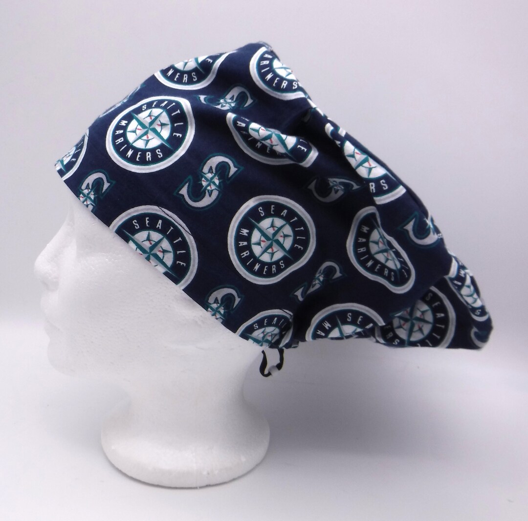 Seattle Mariners #2 Scrub Hat, Euro Style Hat, Adjustable Hat, OR Hat ...